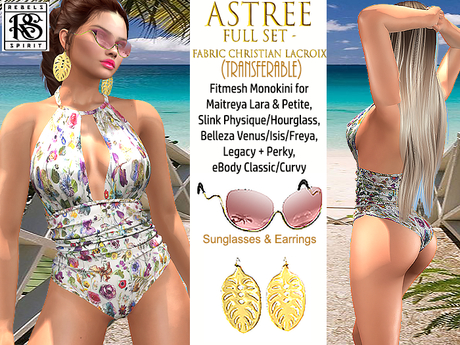 Second Life Marketplace - RebelsSpirit - ASTREE Lacroix FullSet - TRANSFER